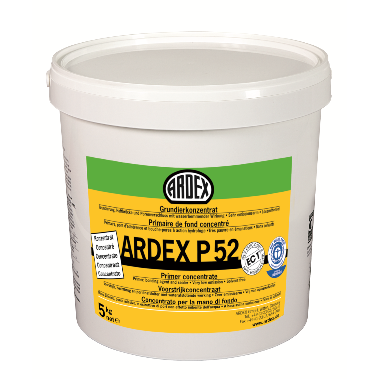 Ardex P52 - voorstrijkmiddel concentraat - 5 kg